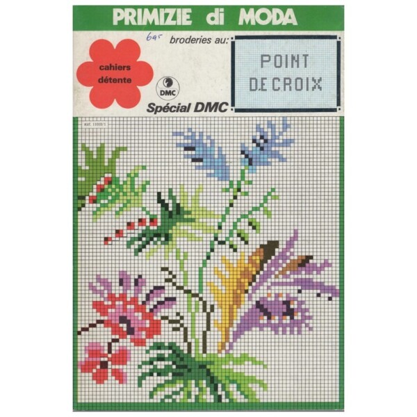 Boekje: DMC point de croix – T w e e d e h a n d s w e r k