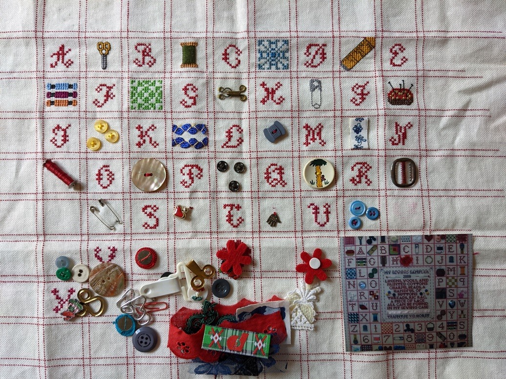 My sewing sampler – T w e e d e h a n d s w e r k