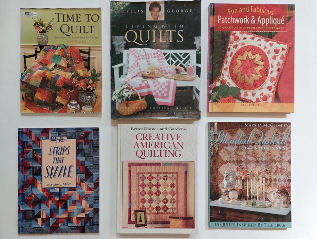 Aanbieding Patchworkboeken – T w e e d e h a n d s w e r k
