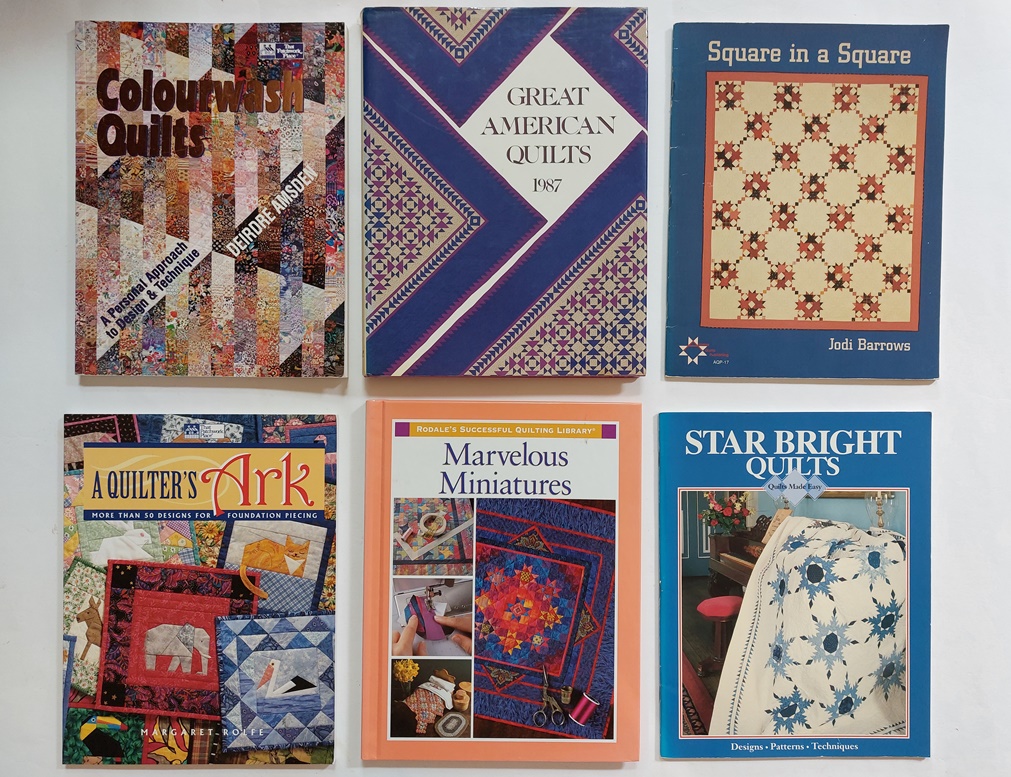 Aanbieding Patchworkboeken – T w e e d e h a n d s w e r k