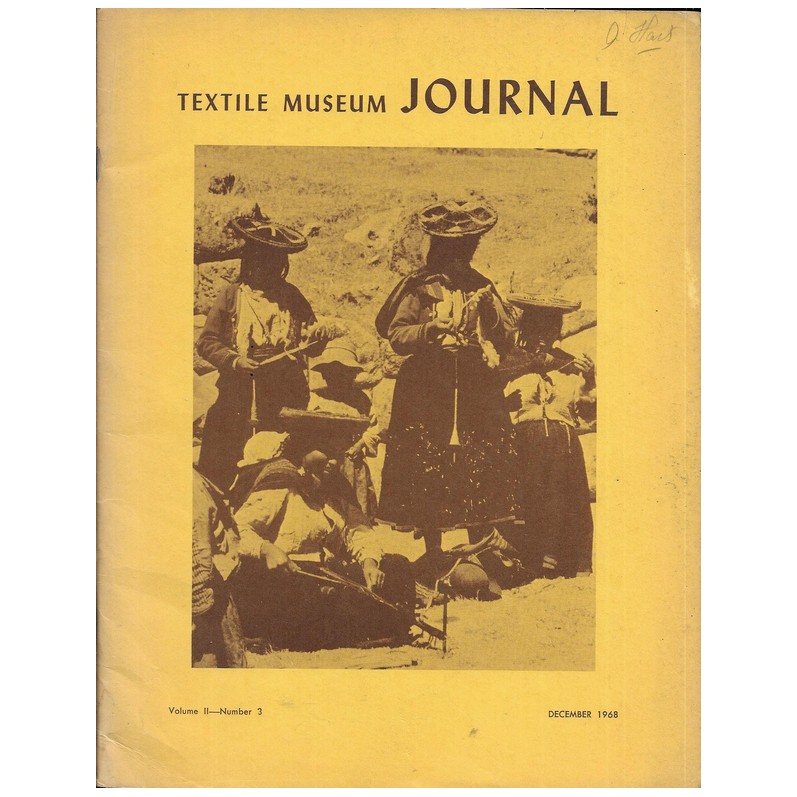 Boek: Textile Museum journal – T w e e d e h a n d s w e r k